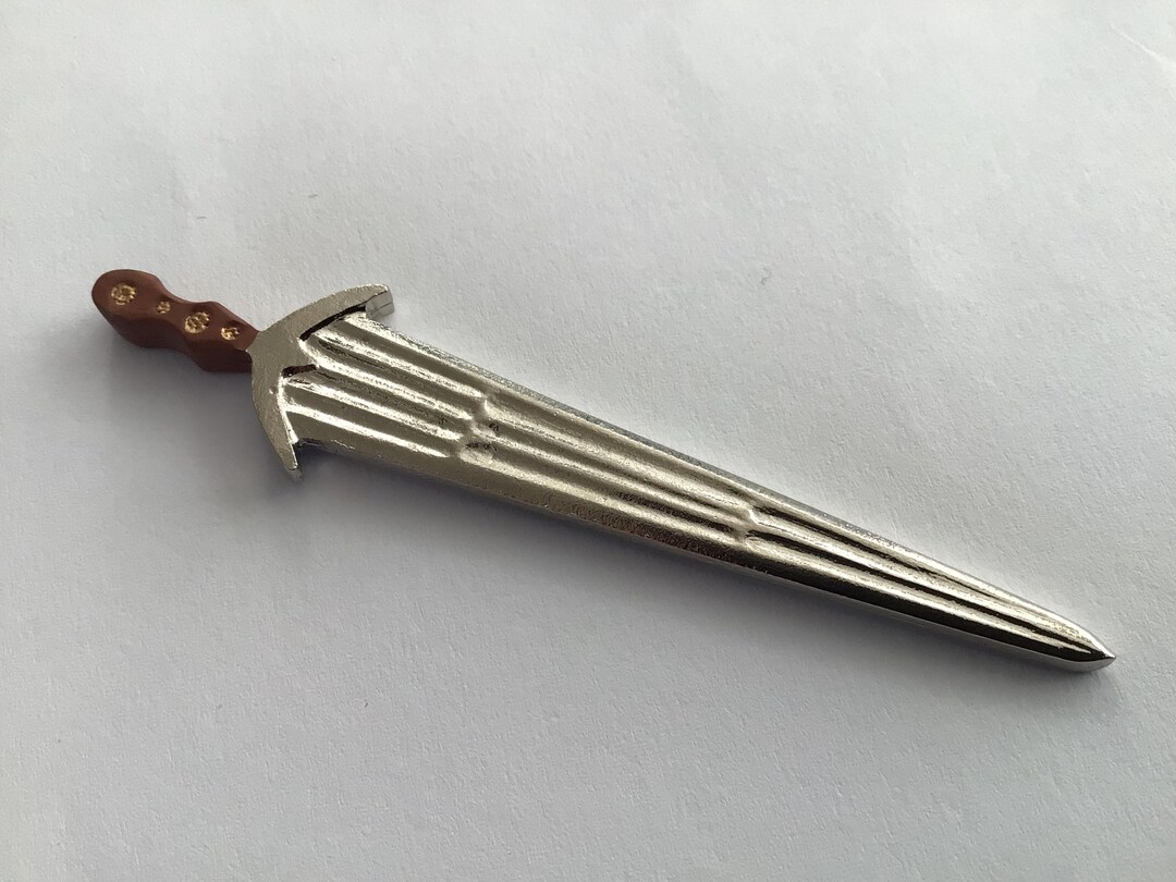 Vintage Pewter Miniature Sword: Medici Style Desk Ornament - Etsy