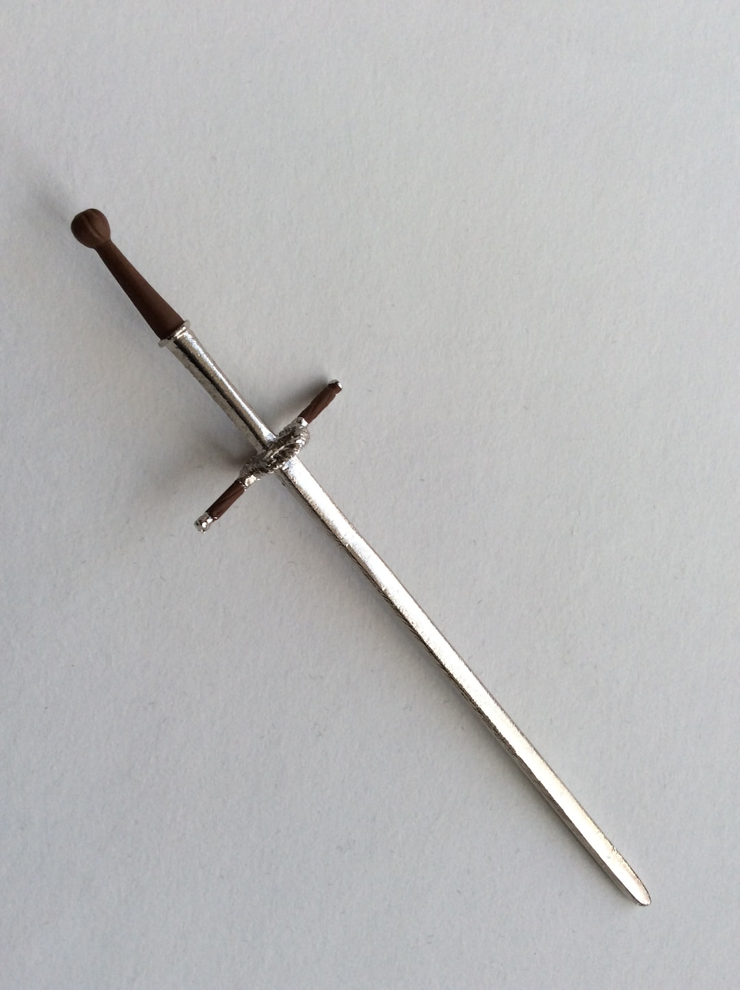 Delightful Tiny Metal Small 17th Century Influenced Long Sword ...