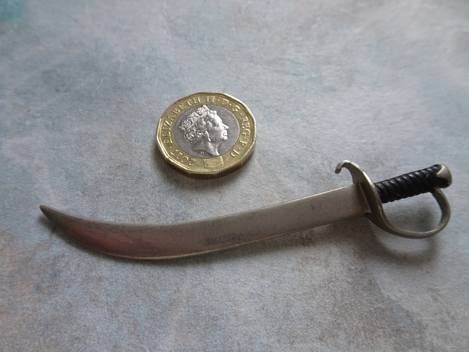 Vintage Classical Style Miniature Small Curved Cutlass Sword | Etsy UK