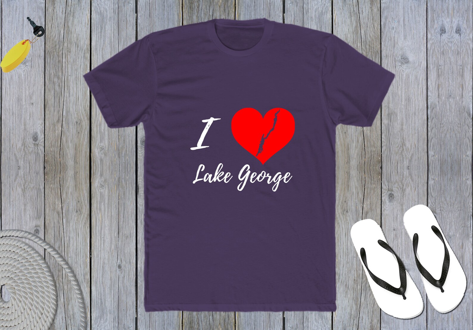 I Love Lake George Tshirt! Love Lake George Map Tee - Etsy