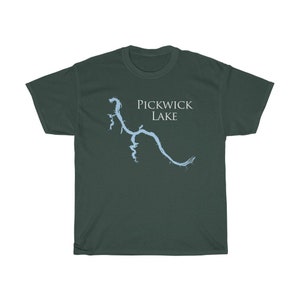 Pickwick Lake Heavy Cotton Tee - Alabama Tennessee Mississippi Lake - Etsy