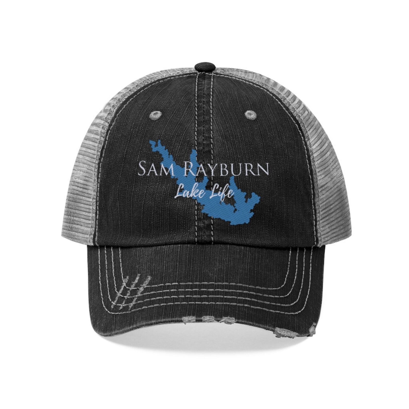 Sam Rayburn Lake Life Trucker Hat Texas Lake - Etsy