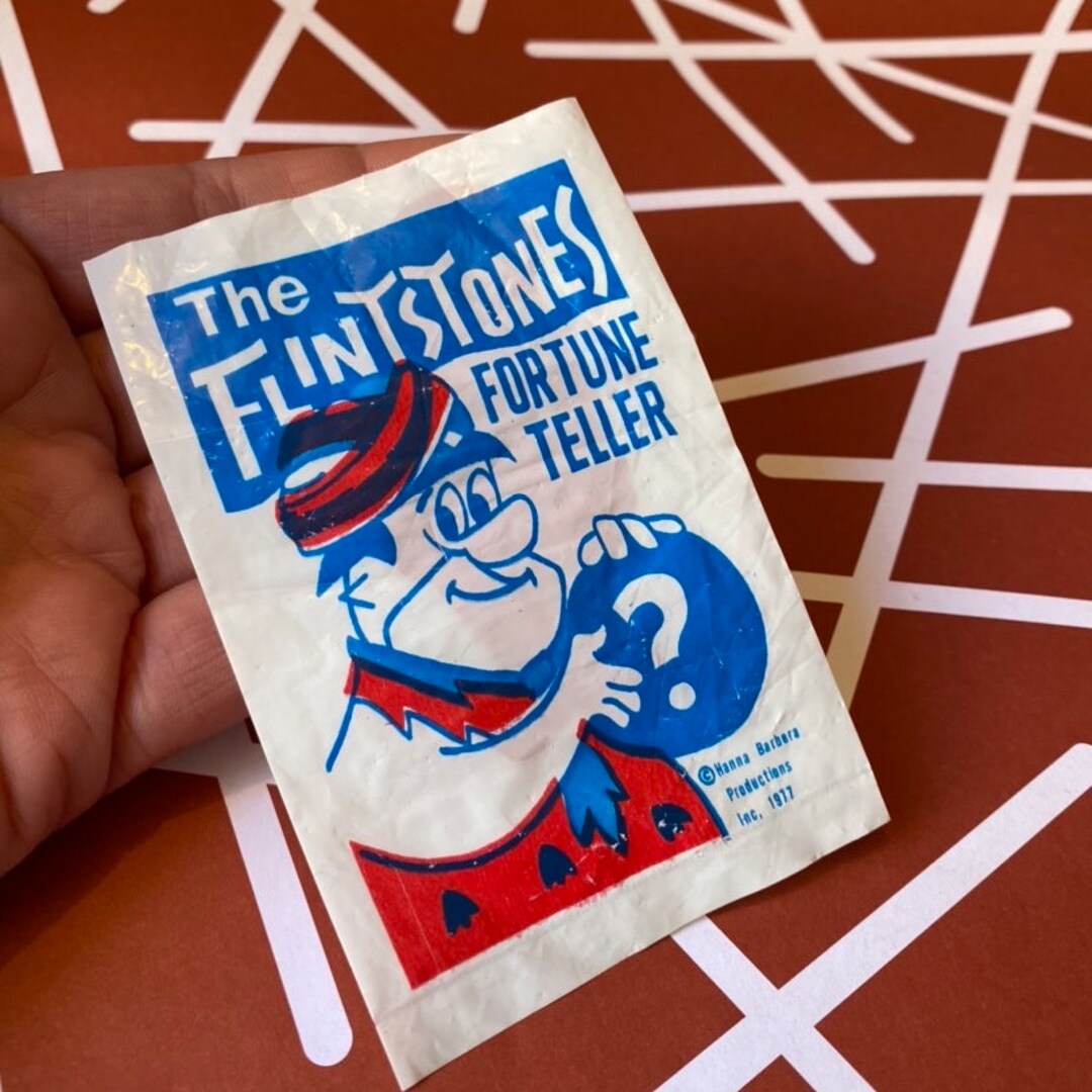 Vintage the Flintstone Fred Flintstone Fortune Teller // - Etsy UK