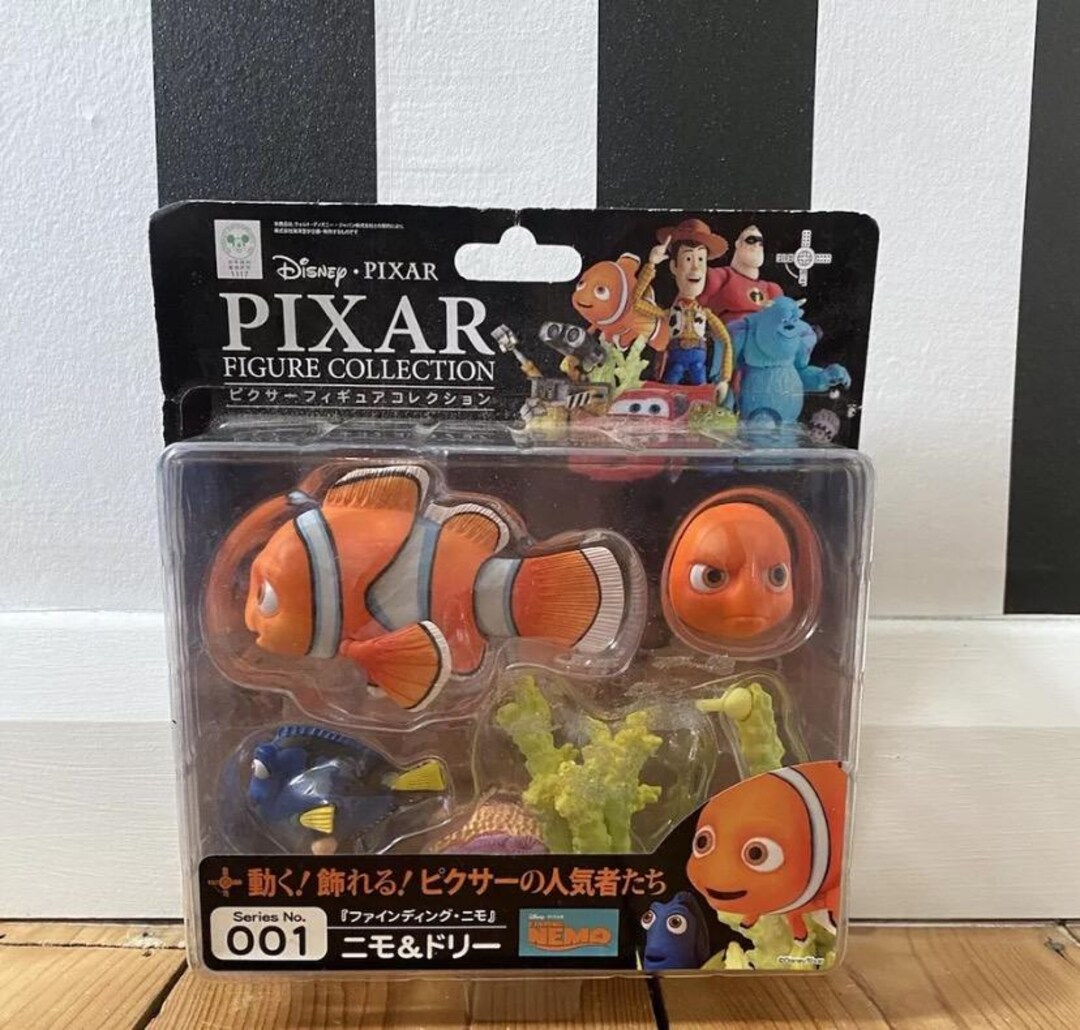 Nemo and Dory Finding Nemo Pixar Figure Collection Series 001 Disney ...