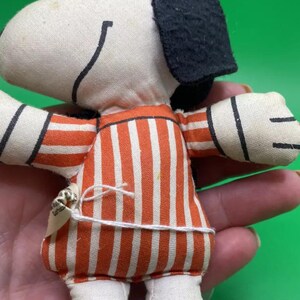 Rare 1960s Vintage Peanuts Snoopy Boater Hat Rag Doll Soft Toy ...