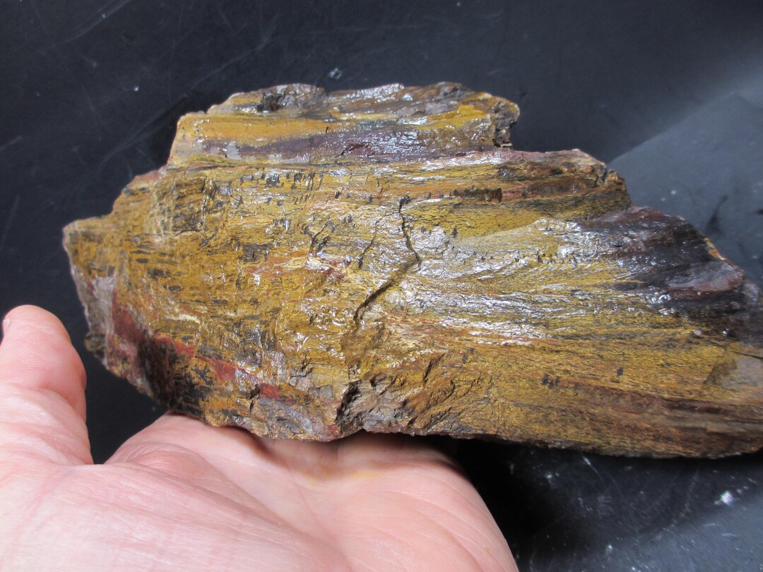 Silkstone/binghamite Rough, Cuyuna Range Precambrian Colorful Gem Grade ...