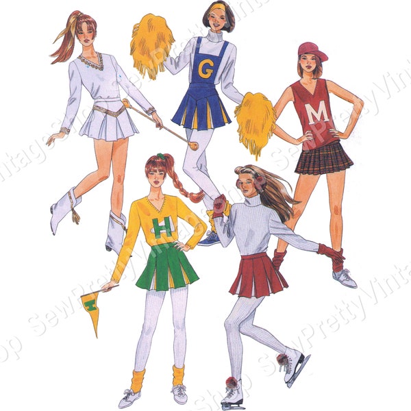 Cheer Uniform Sewing Pattern - Etsy