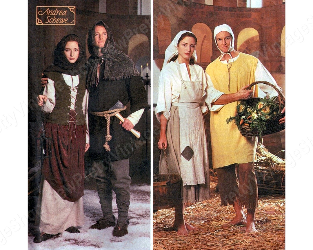 Simplicity 8587 Renaissance Costumes Sewing Pattern: Underdress Vest ...
