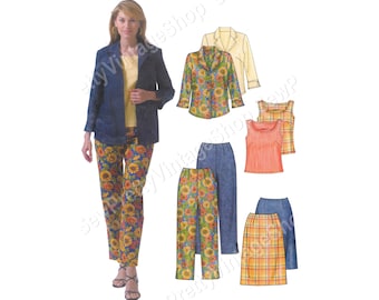 New Look 0946 Modest Casual Clothing: Boat Neck Cap or Three Quarter ...