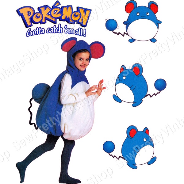 Pikachu Costume Pattern - Etsy