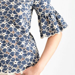 New Look 6434 Modest Summer Tops: Pretty High Neck Pullover W/optional ...