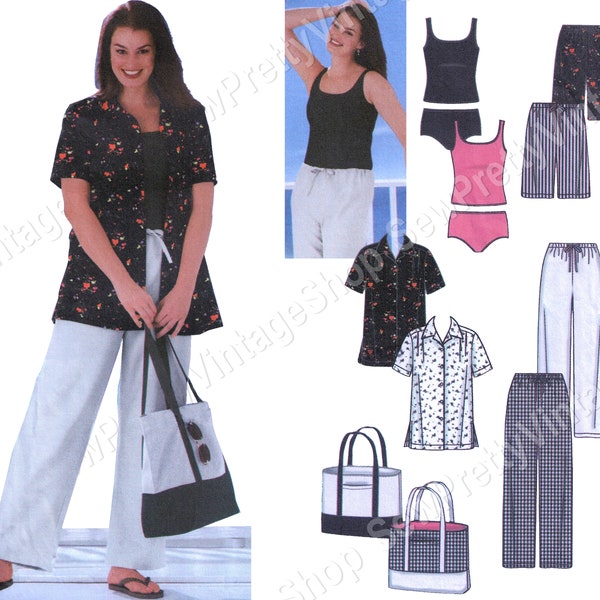 Tankini Swimsuit Sewing Pattern - Etsy