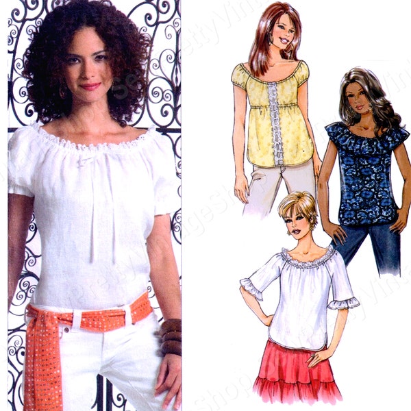 Peasant Blouse Pattern - Etsy