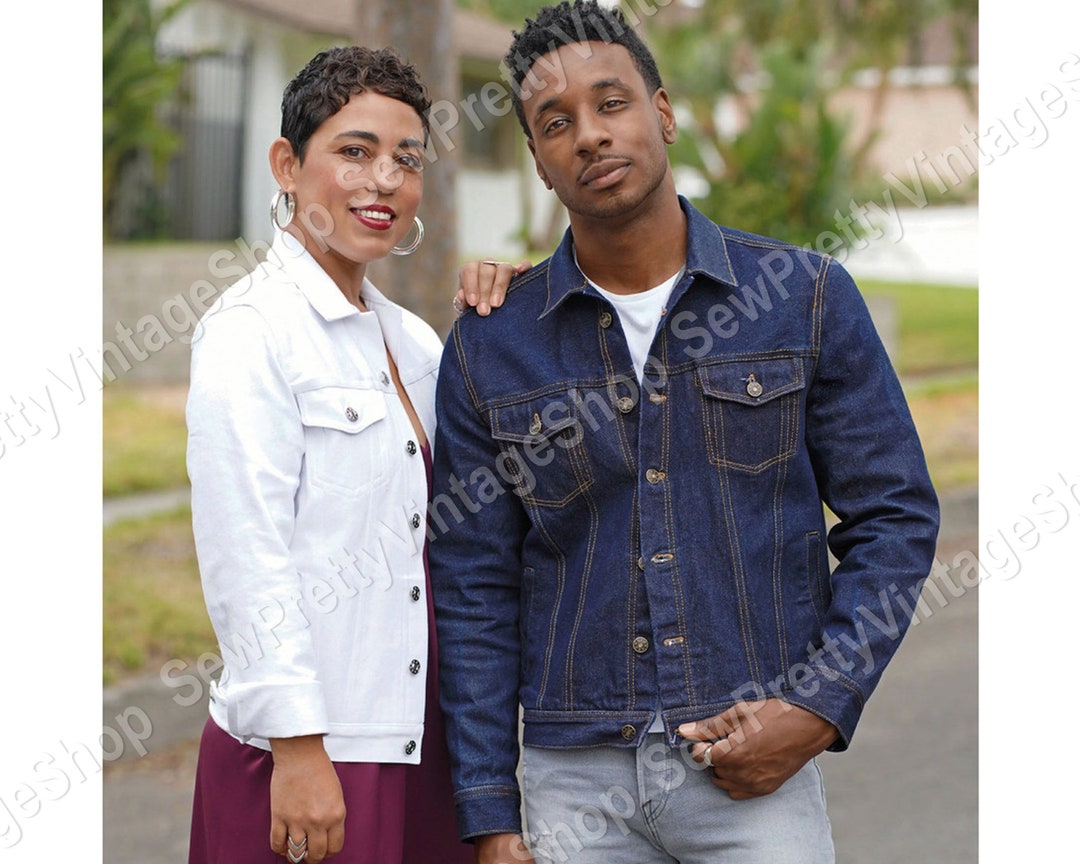 Simplicity 8845 Mimi G Trucker Jackets: Unisex Classic Jean Jacket With ...