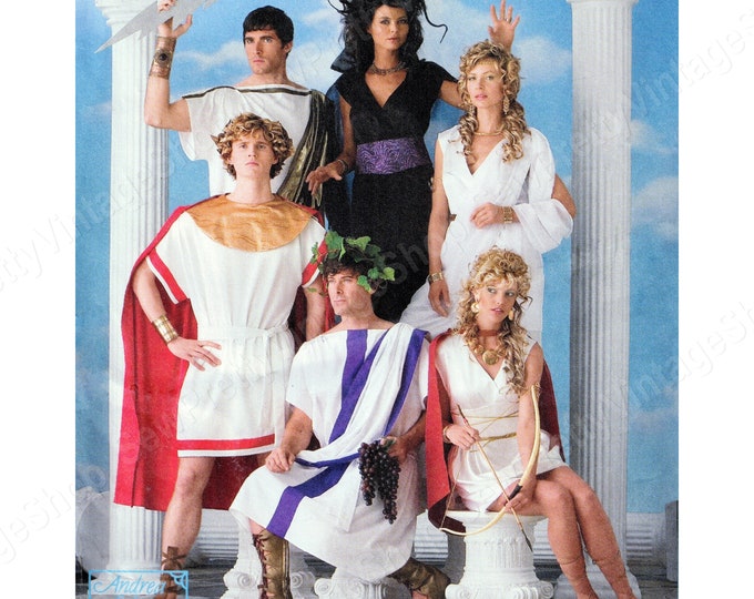 Simplicity 3647 SEWING PATTERN Greek Toga Costumes: Zeus, Dionysus ...