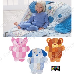 Simplicity 4993 Kids Rag Quilt Throw Blankets: Soft Flannel | Etsy