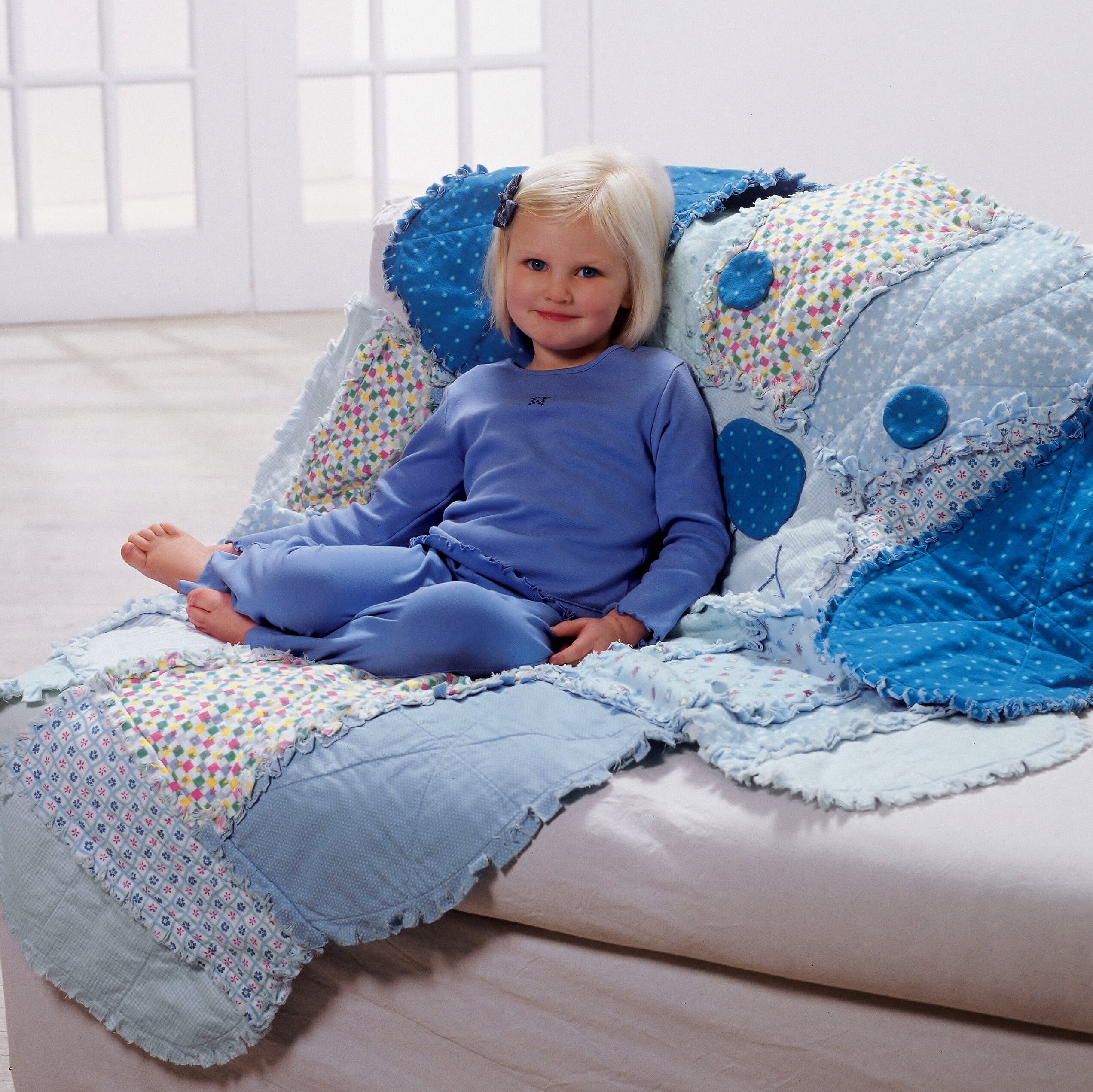 Simplicity 4993 Kids Rag Quilt Throw Blankets: Soft Flannel | Etsy