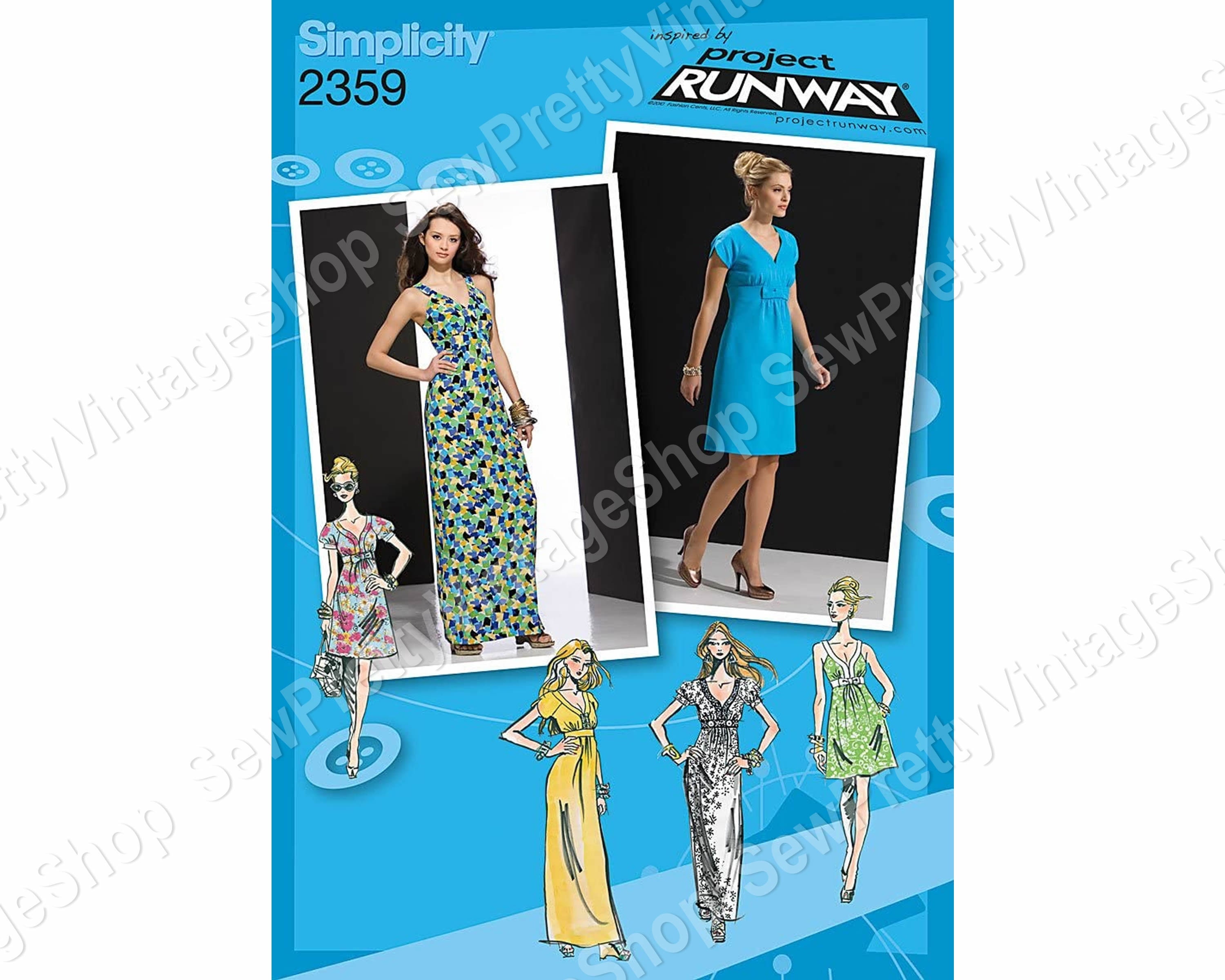 Empire Waist Dress Runway