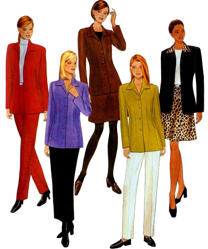 Mccall's 8927 90s Modest Clothing: Short Aline or Maxi | Etsy