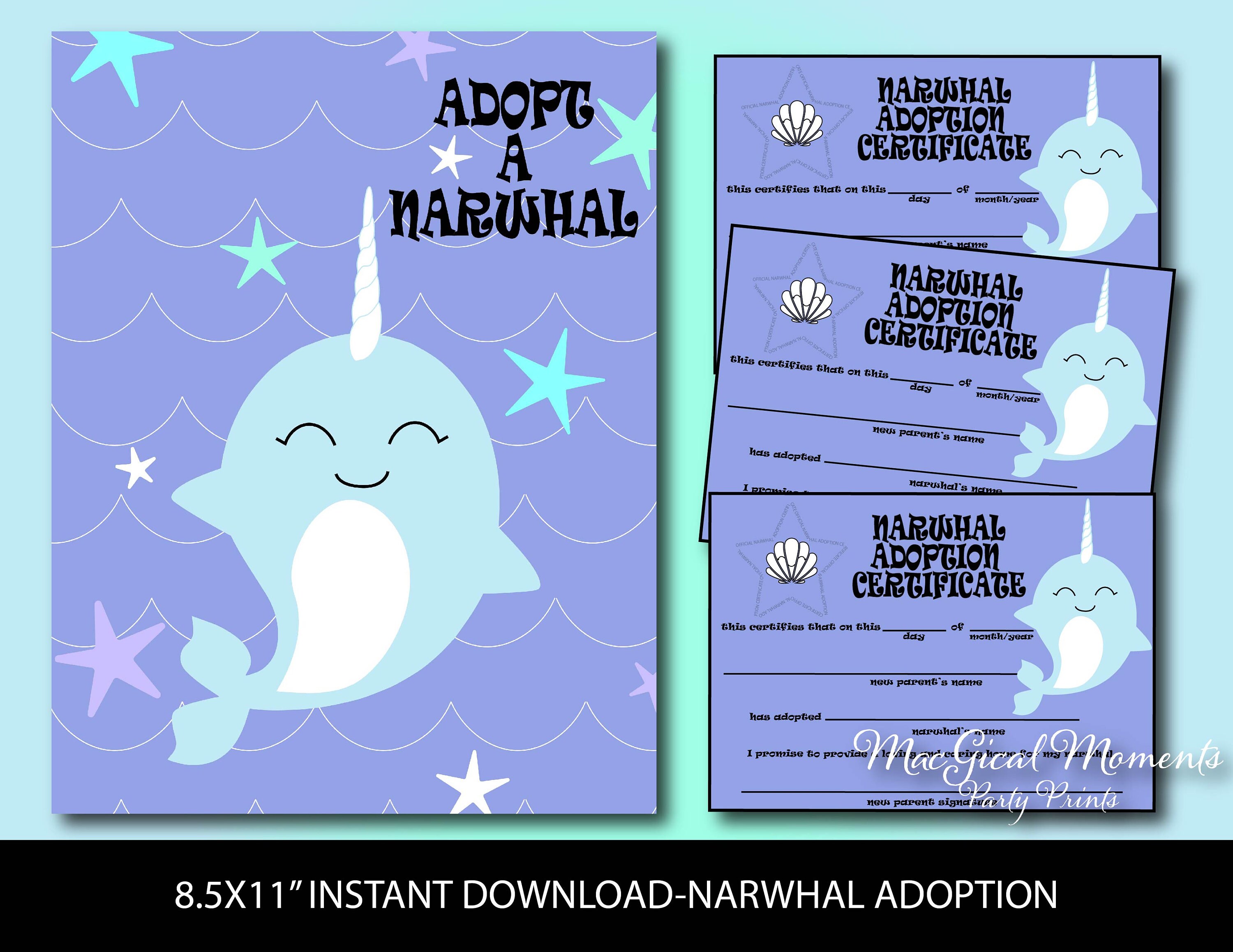 Narwhal Death Fight Game