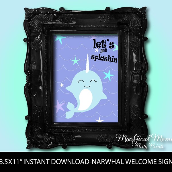 Narwhal Decor - Etsy