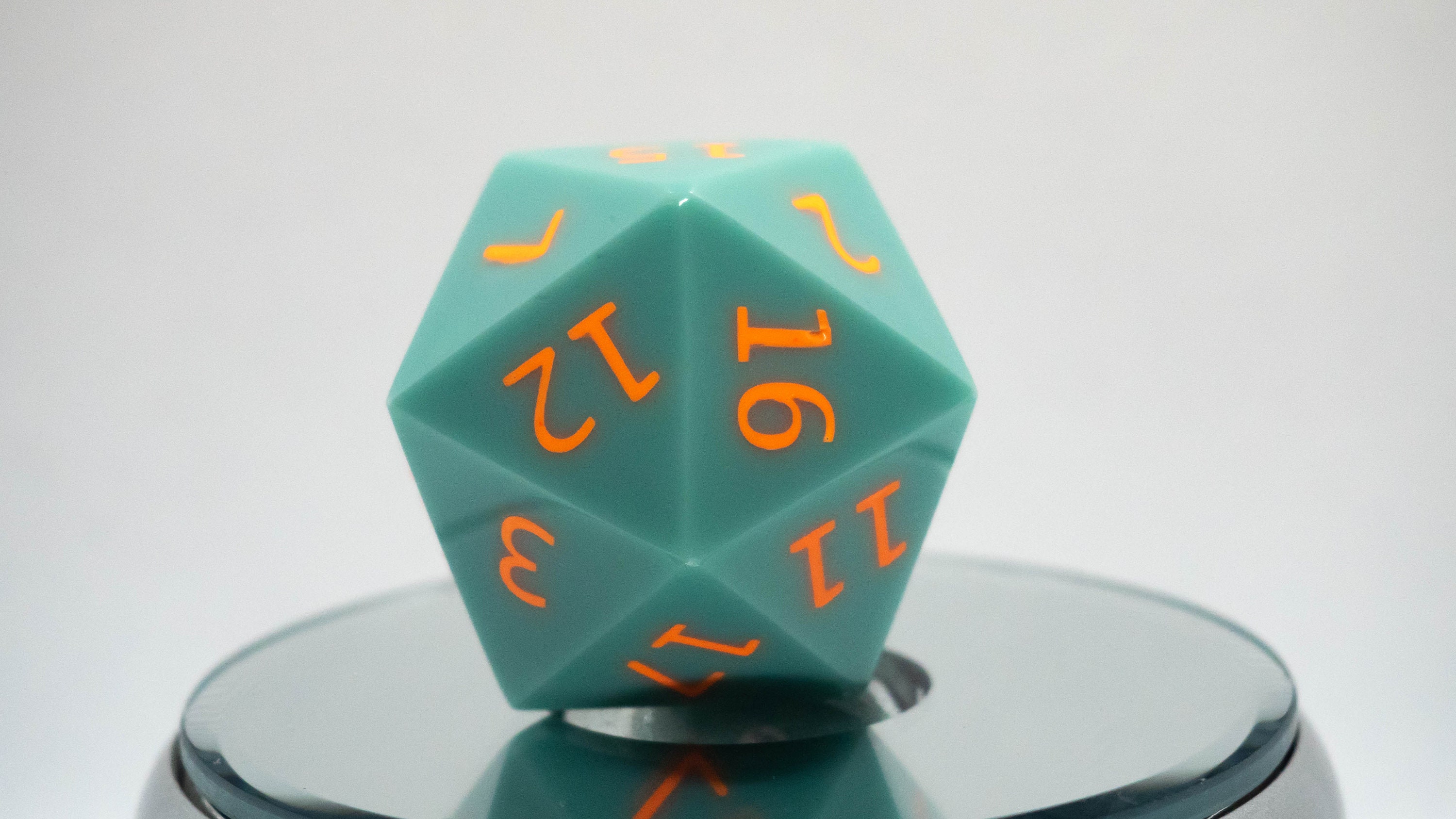 Giant 3d Printed D20 Dice Polished and Painted by Hands - Etsy