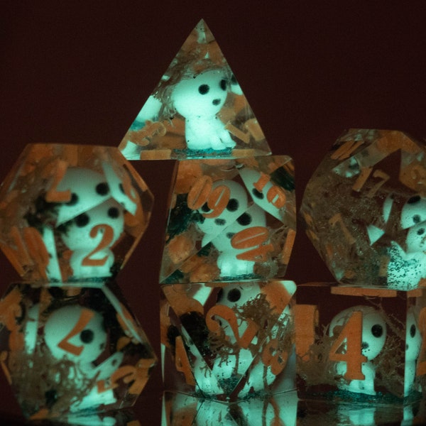 Glowing Dice - Etsy