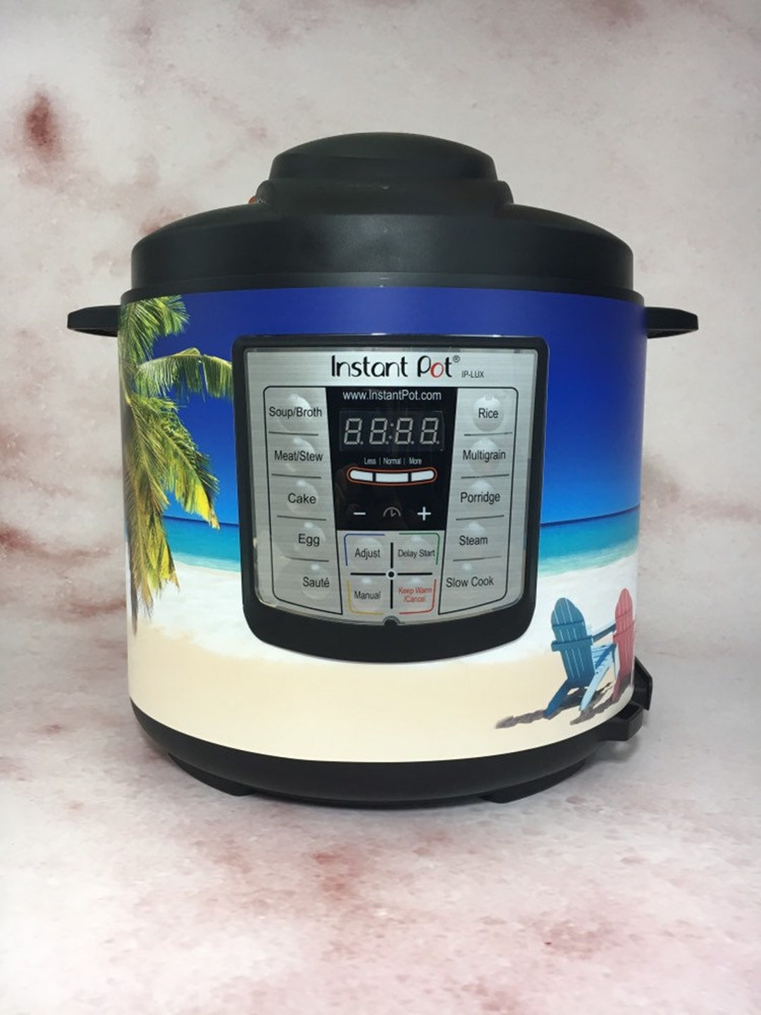 Beach Scene Instant Pot Wrap. Premium Non-adhesive - Etsy