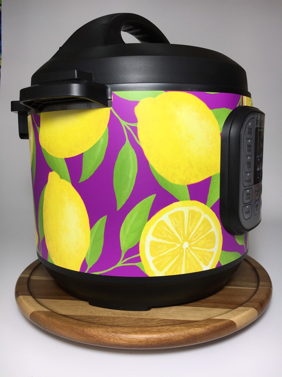 16 Colors Lemon wrap Colored Background Instant Pot wrap. | Etsy