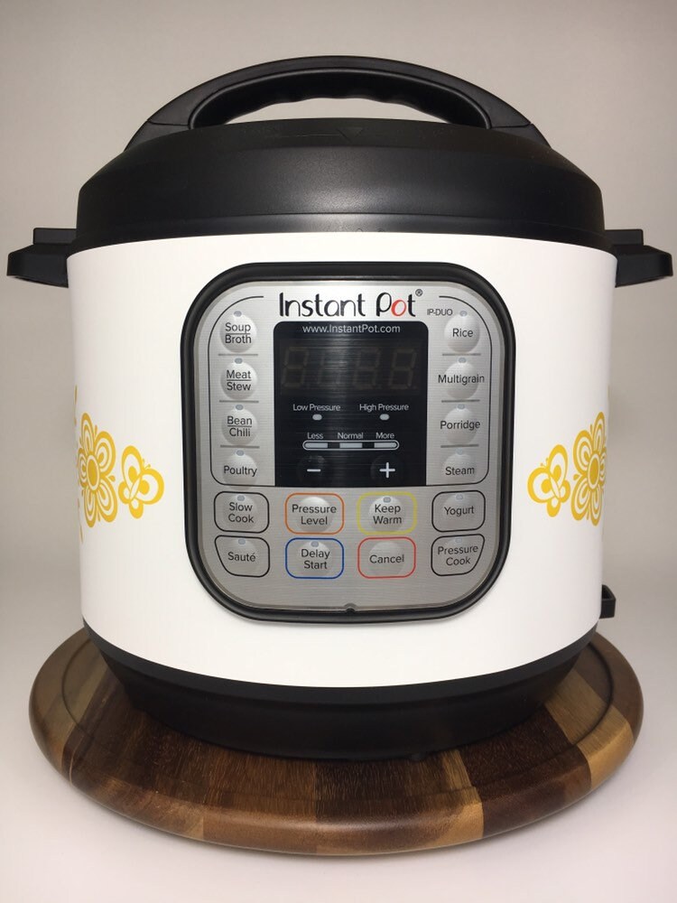 15 Colors Butterfly Gold White Background Instant Pot | Etsy