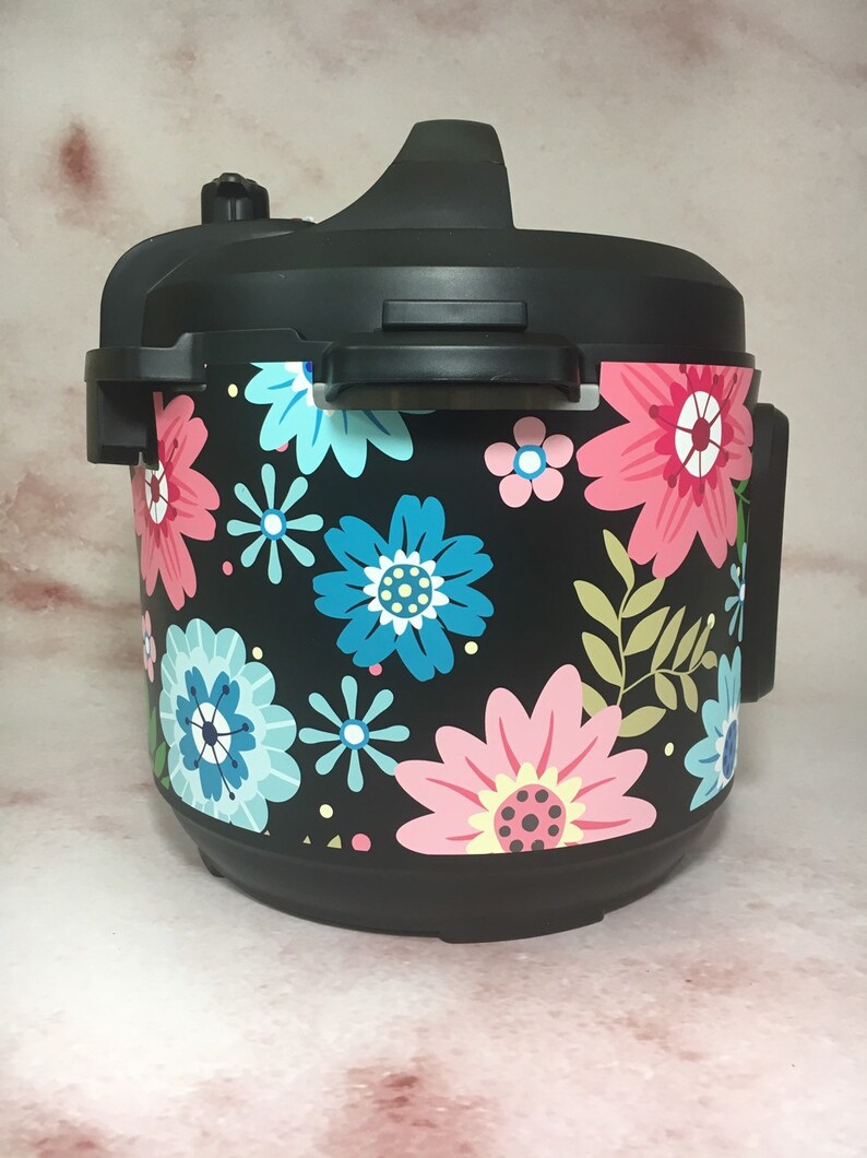 16 Colors Vivid Flowers Colored Background Instant Pot | Etsy