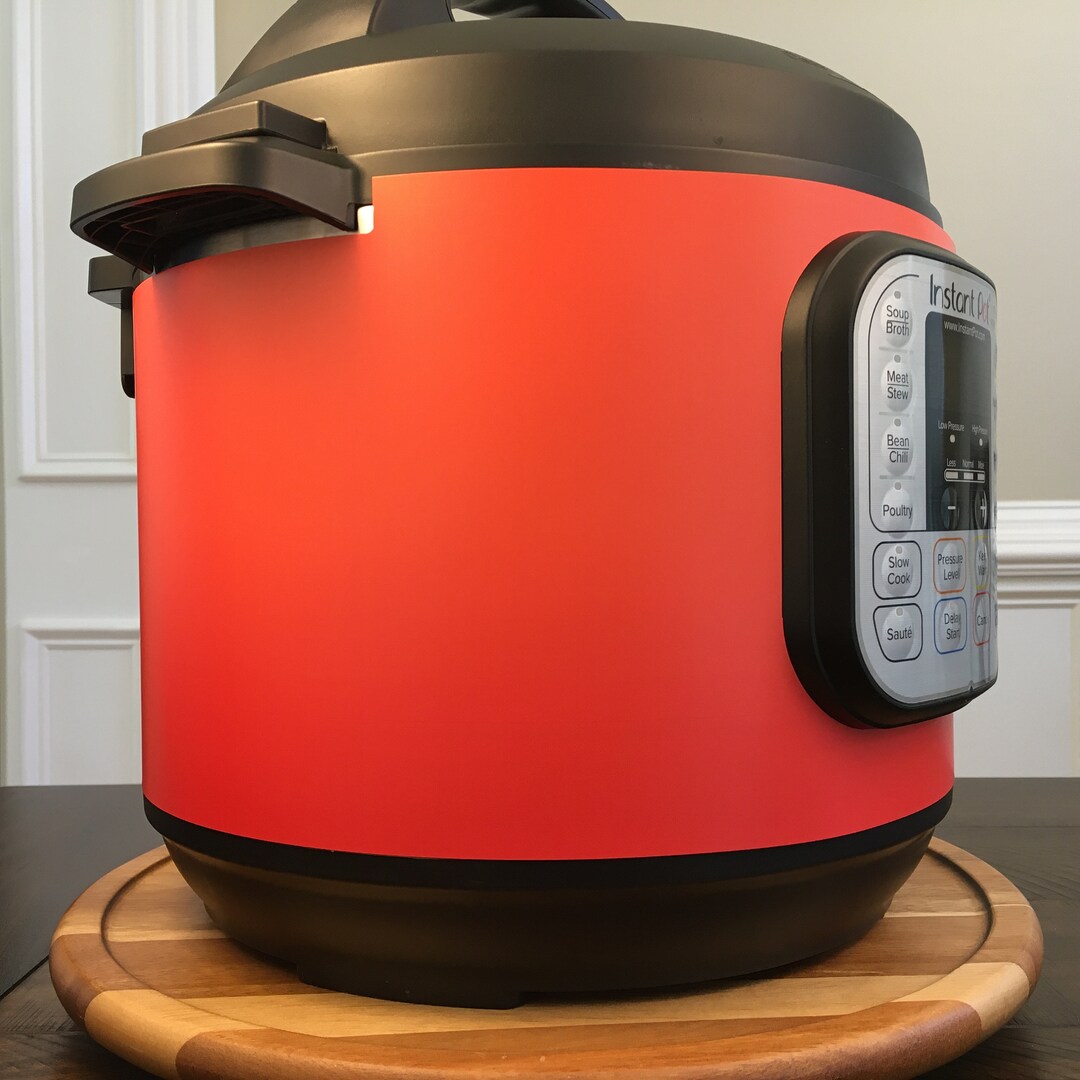 Gradient Orange Flame Wrap Instant Pot Wrap. Premium Non-adhesive ...