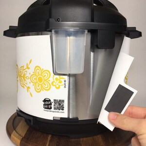 15 Colors Butterfly Gold White Background Instant Pot Wrap. Premium Non ...