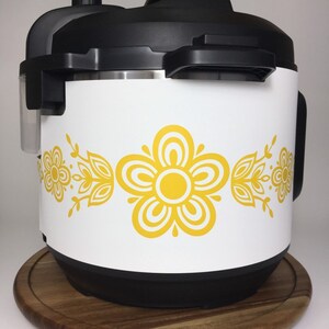 15 Colors Butterfly Gold White Background Instant Pot Wrap. Premium Non ...