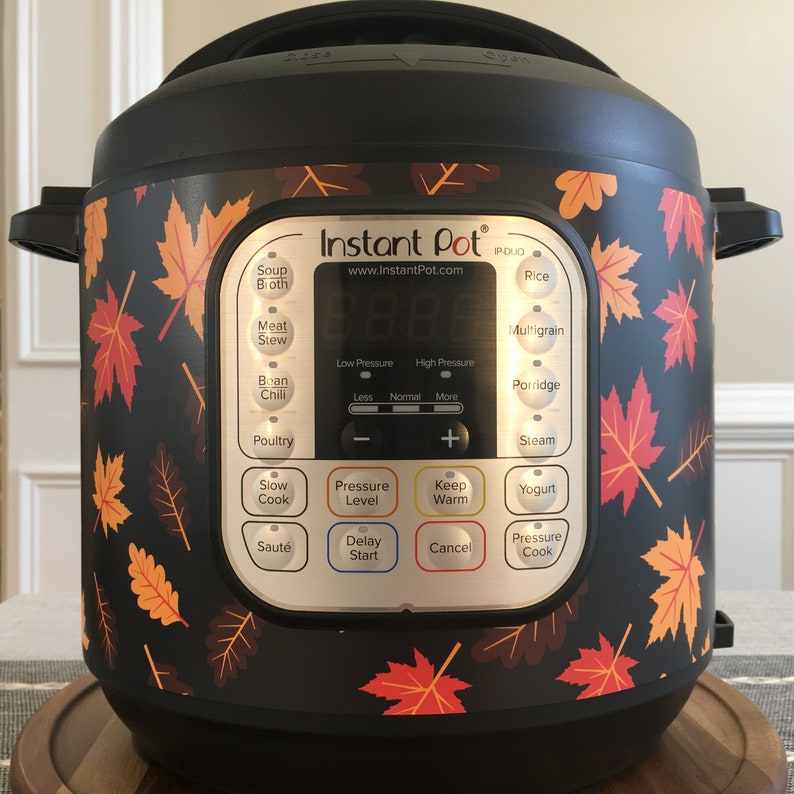 Fall Leaves Wrap Instant Pot Wrap. Premium Non-adhesive - Etsy