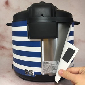 15 Colors Stripes medium Size Instant Pot Wrap. Premium Non-adhesive ...