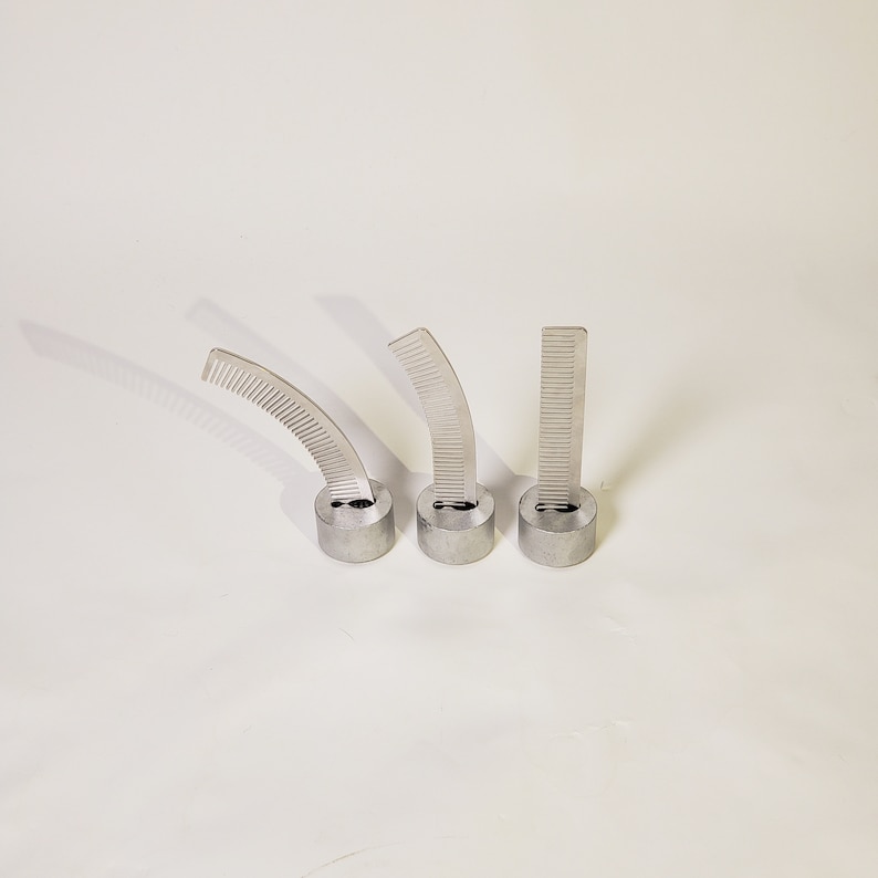 Curved Stainless Steel Comb - Etsy