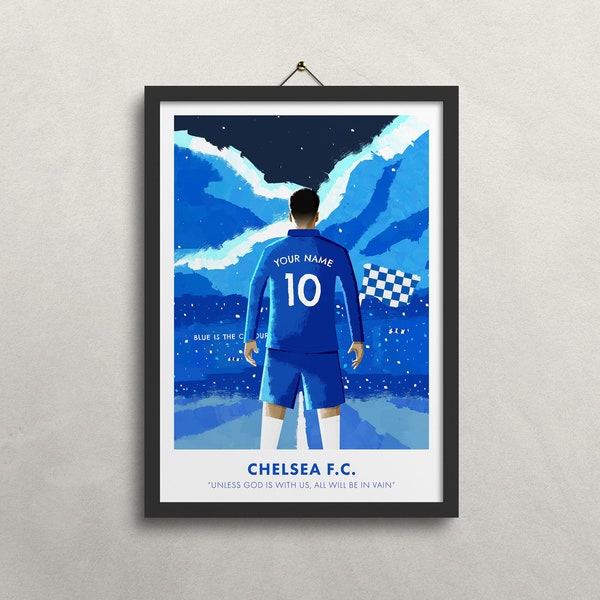 Chelsea Fc - Etsy UK