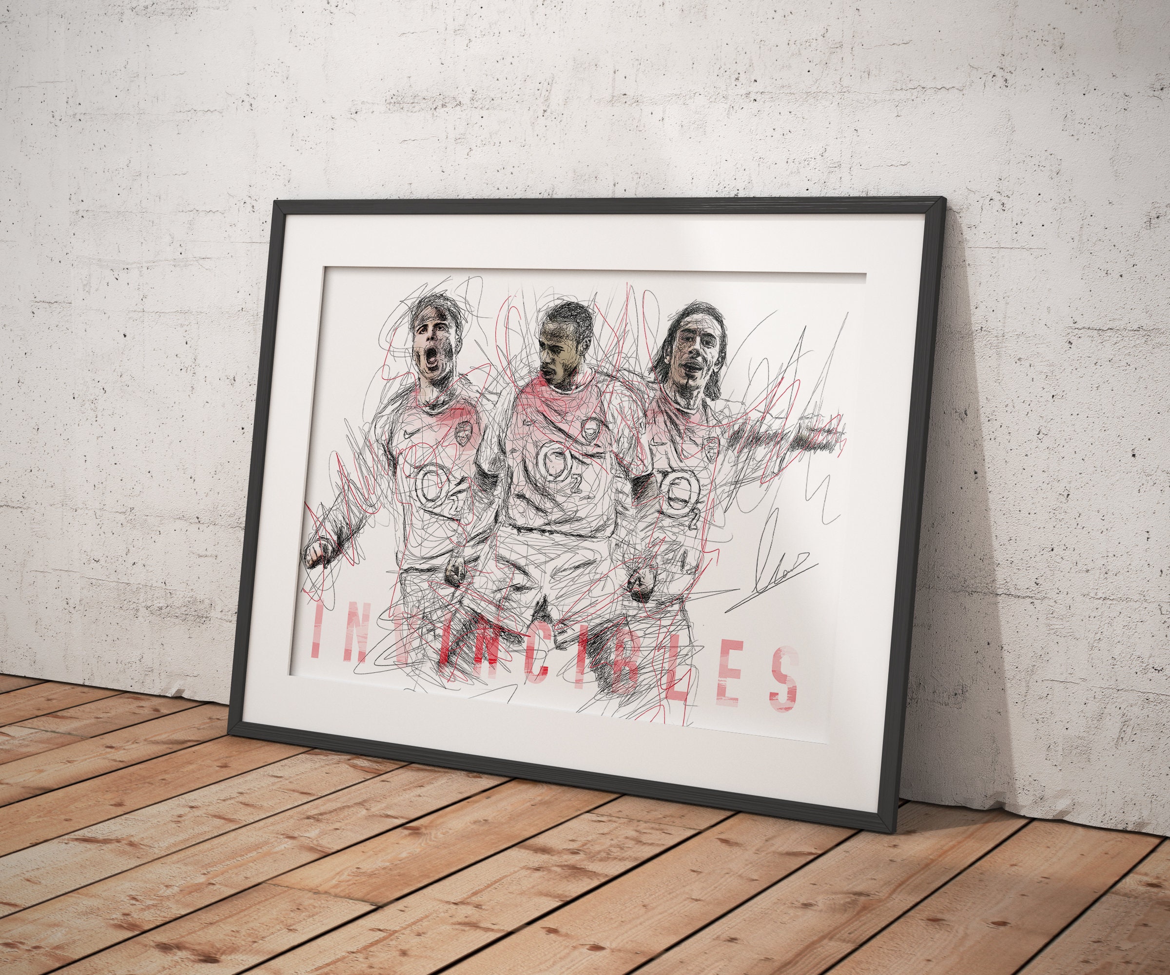 Arsenal Invincibles Poster Arsenal Print Arsenal Wall Art - Etsy UK