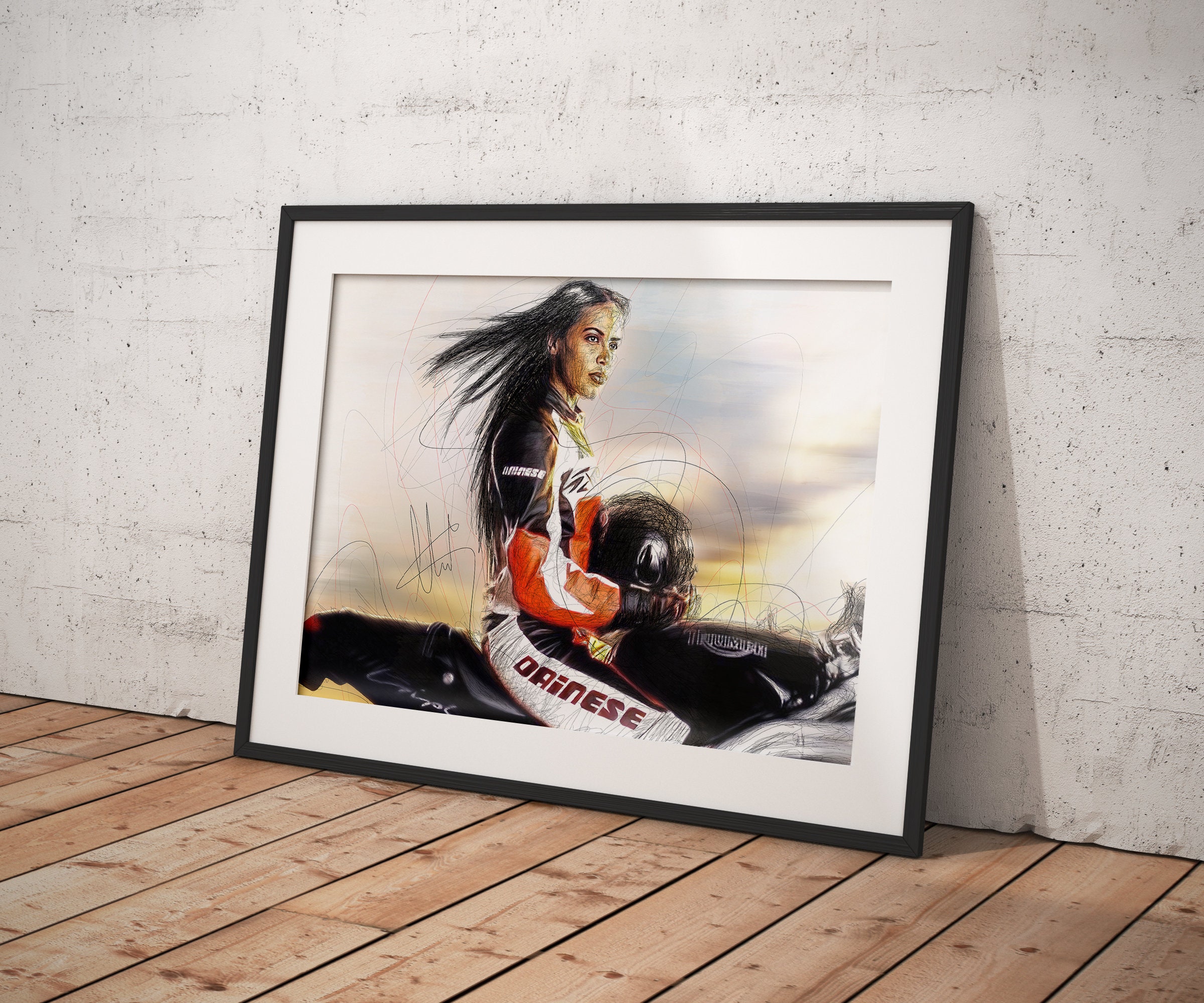 Aaliyah Poster, Aaliyah Print, Aaliyah Wall Art, Aaliyah Portrait ...