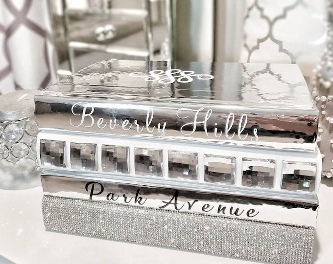 CUSTOM ORDER Choose Your Own Wording Beverly Hills Glam Coffee Table ...