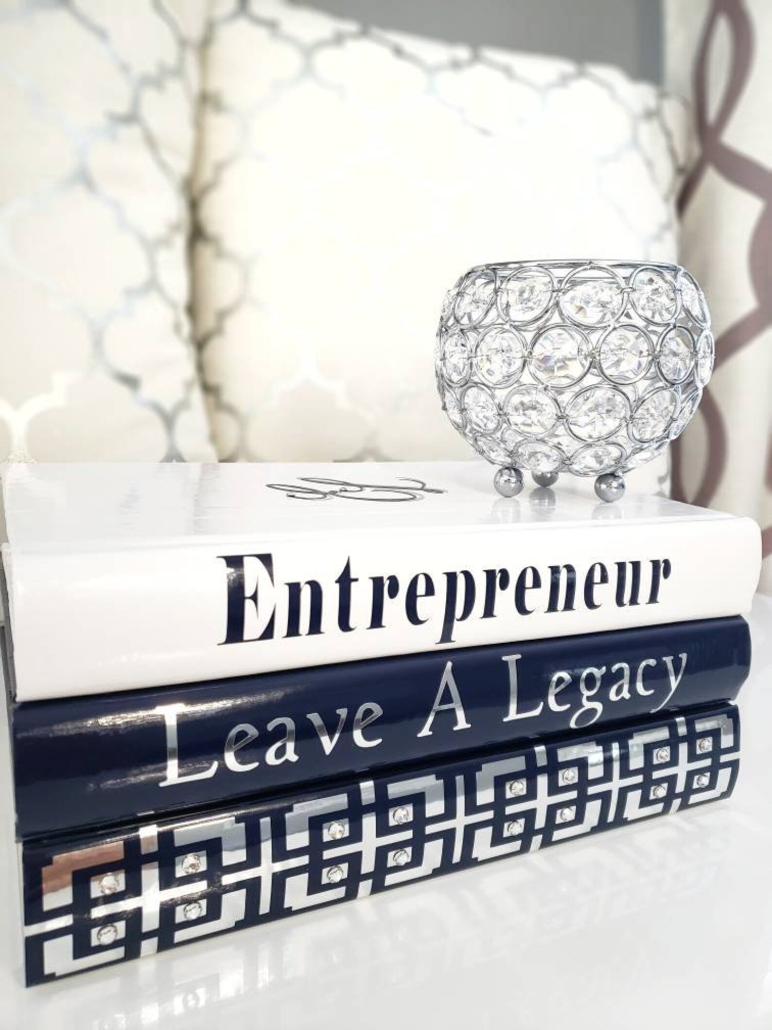 CUSTOM ORDER Choose Your Own Wording Glam Coffee Table Books. - Etsy