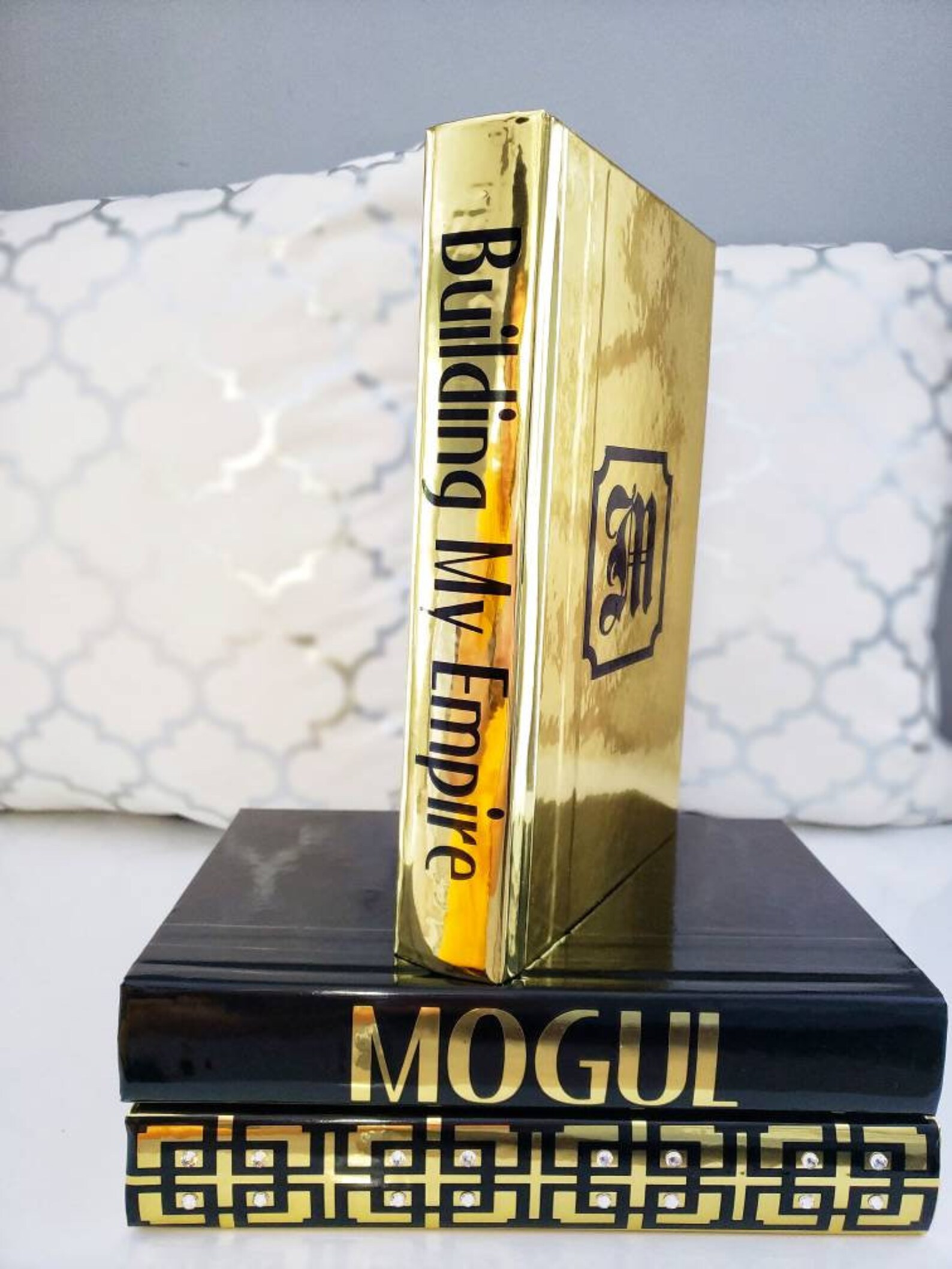 CUSTOM ORDER Choose Your Own Wording Glam Coffee Table Books - Etsy