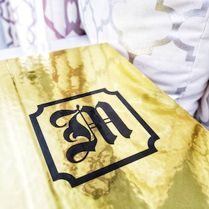 CUSTOM ORDER Choose Your Own Wording Glam Coffee Table Books Decor ...