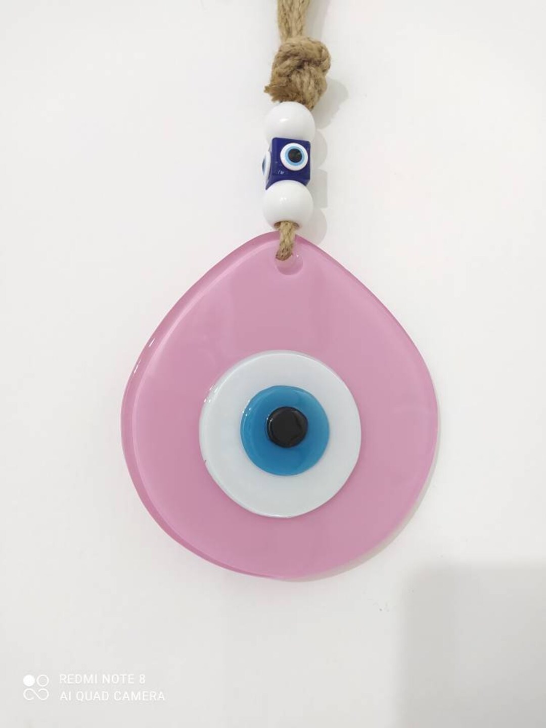 Pink Drop Evil Eye Evil Eye Home Evil Eye Art Evil Eye Decor Evil Eye ...