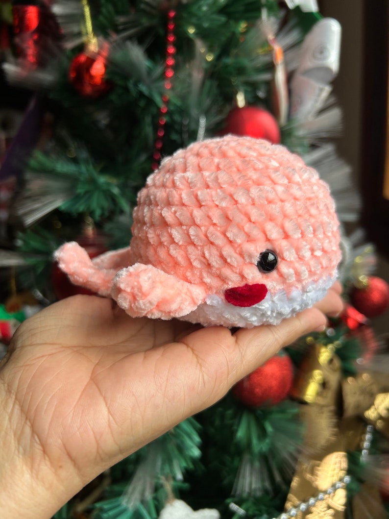 Little ballena a crochet , peluche de ganchillo , regalo para niños ...