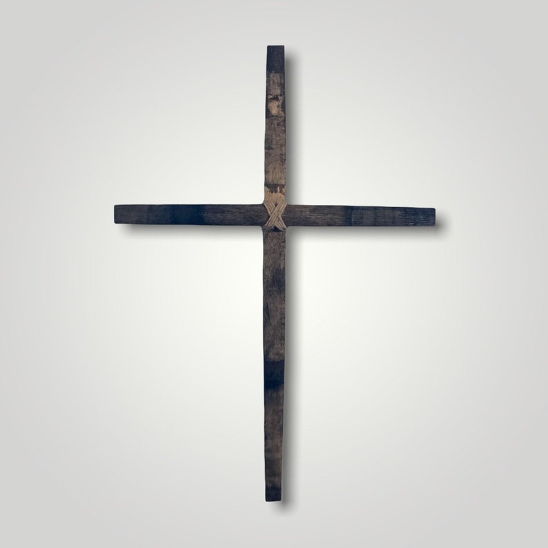 Bourbon Stave Cross - Etsy
