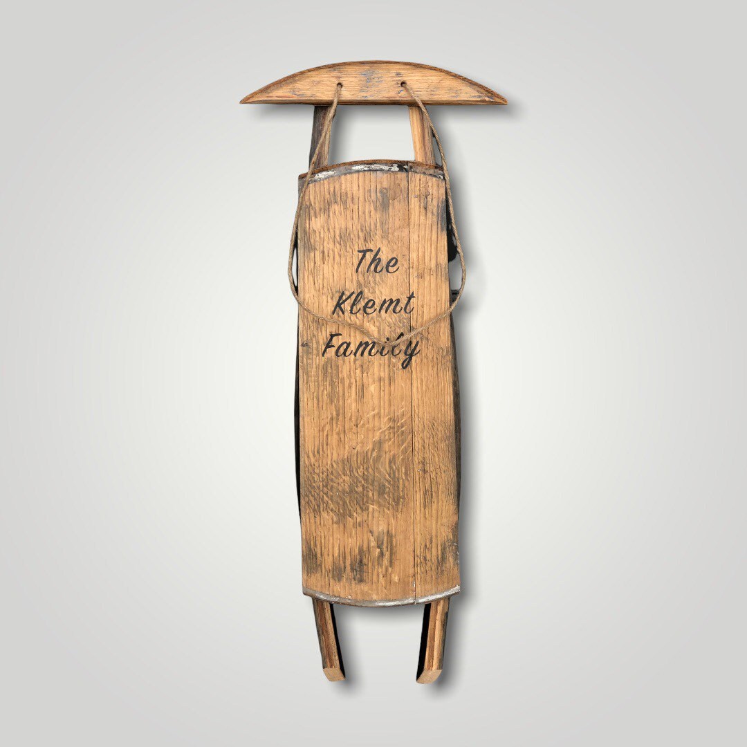 Rustic Sleigh/sled From Bourbon Barrel - Etsy