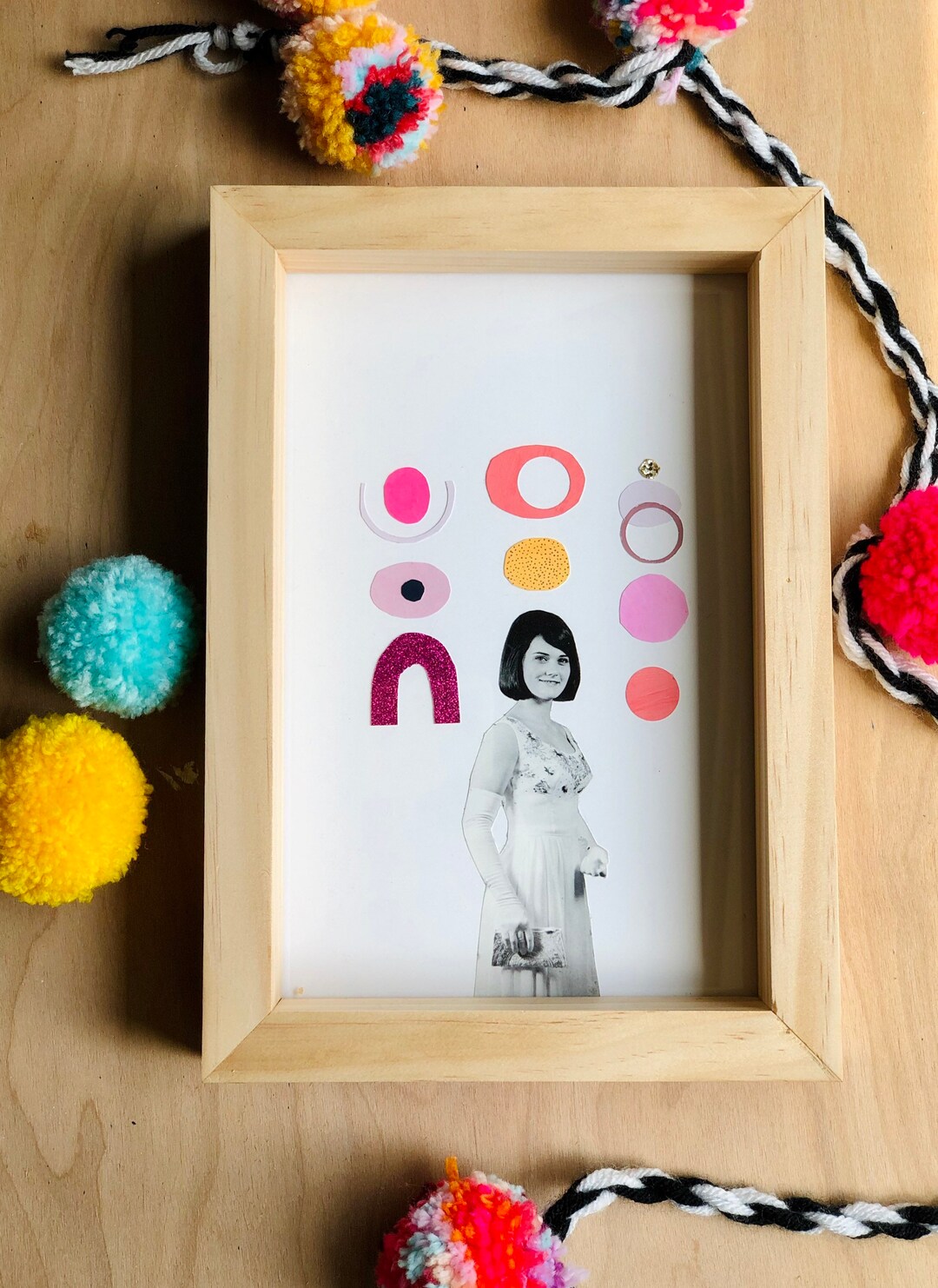 Self Esteem Original Framed Collage - Etsy