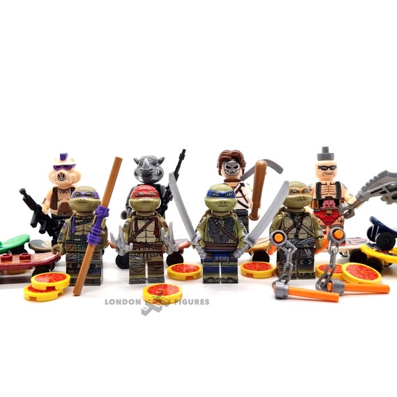 Lego Ninja Turtles Movie Minifigures